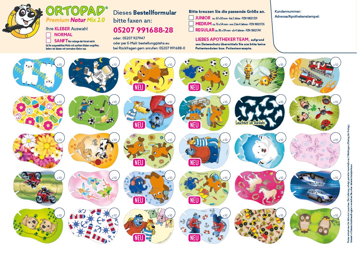 ORTOPAD® Augenokklusionspflaster | INFOS