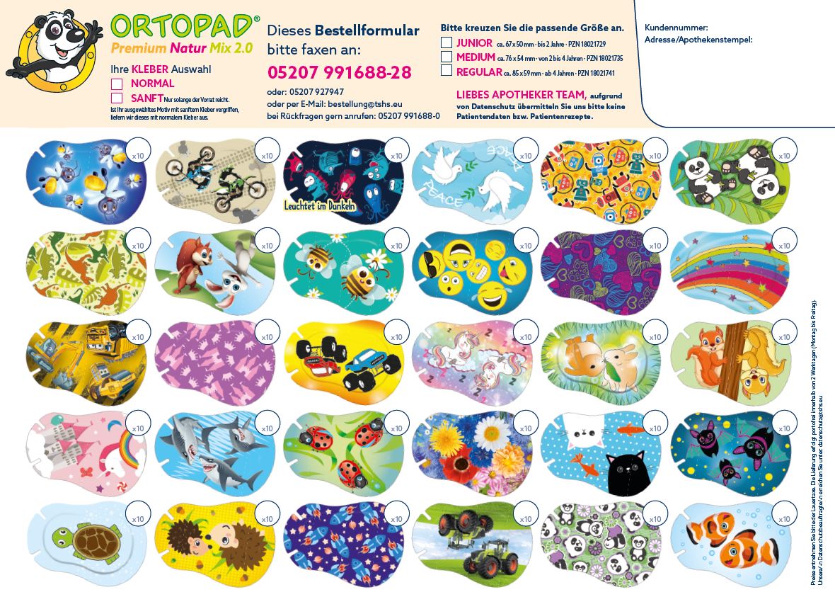 ORTOPAD® Augenokklusionspflaster | INFOS